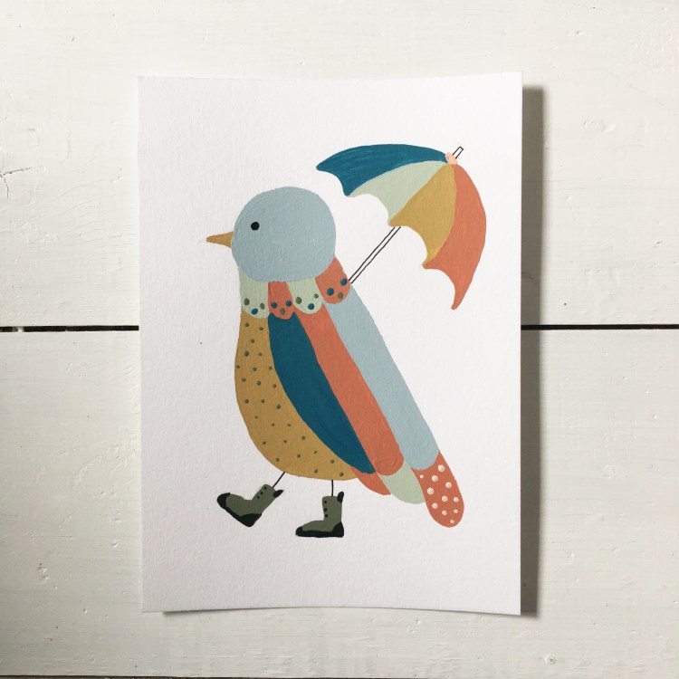 The Little Bird Parade – ATLANTIC ART STUDIOS Available for Commissions